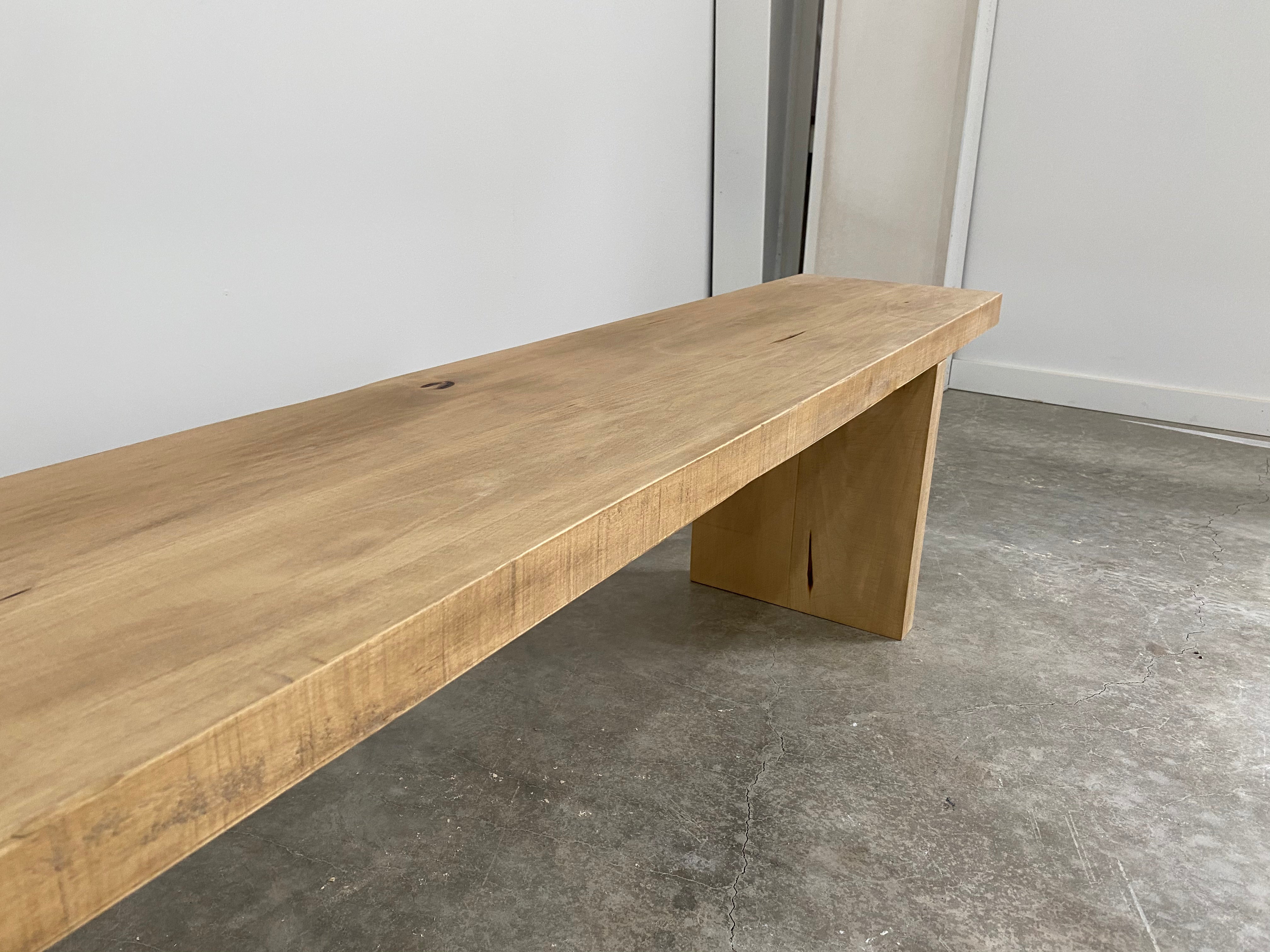 Slab Bench