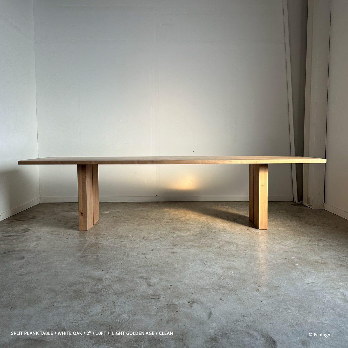 Split Plank Table – Ecology