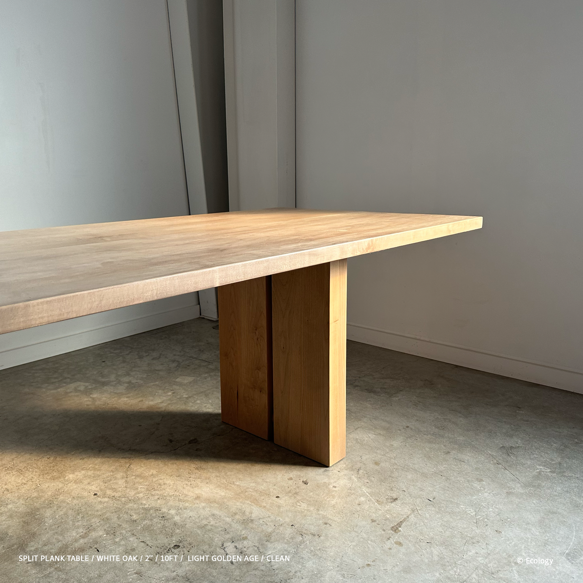 Split Plank Table – Ecology