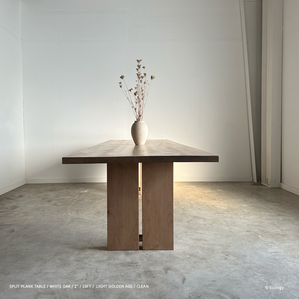 Split Plank Table – Ecology