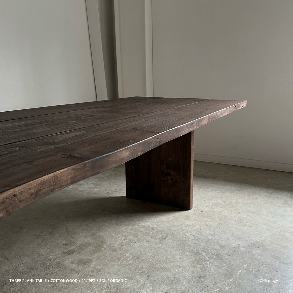 Three Plank Table – Ecology