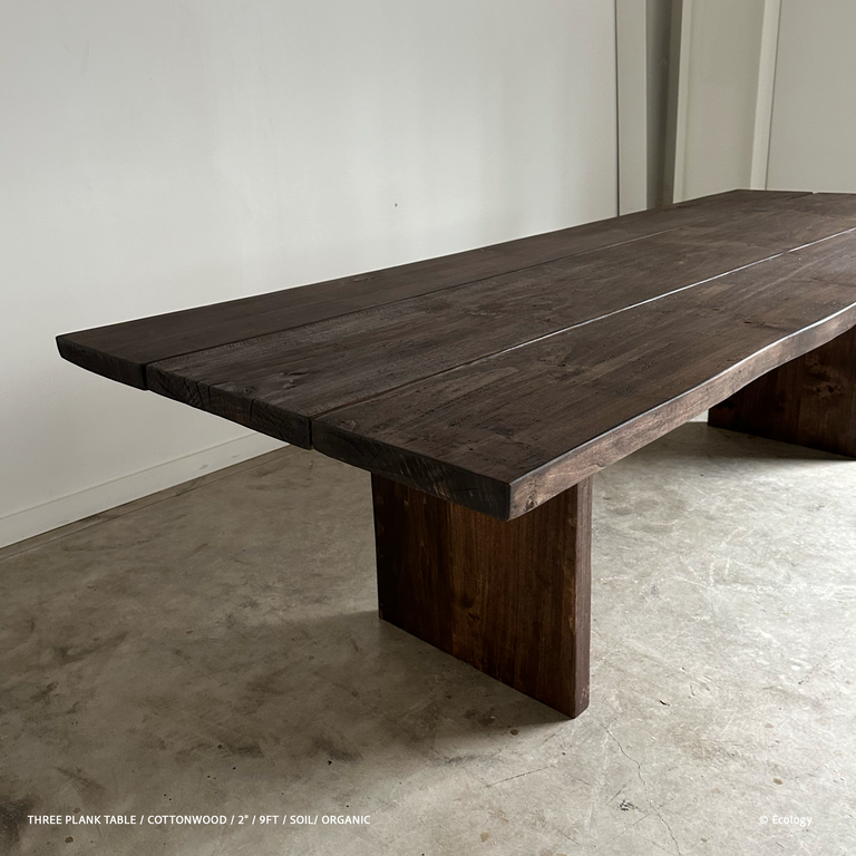 Three Plank Table – Ecology