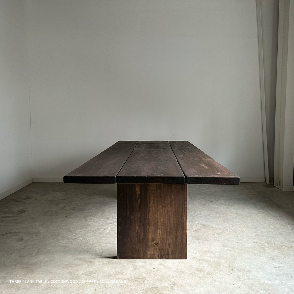 Three Plank Table – Ecology