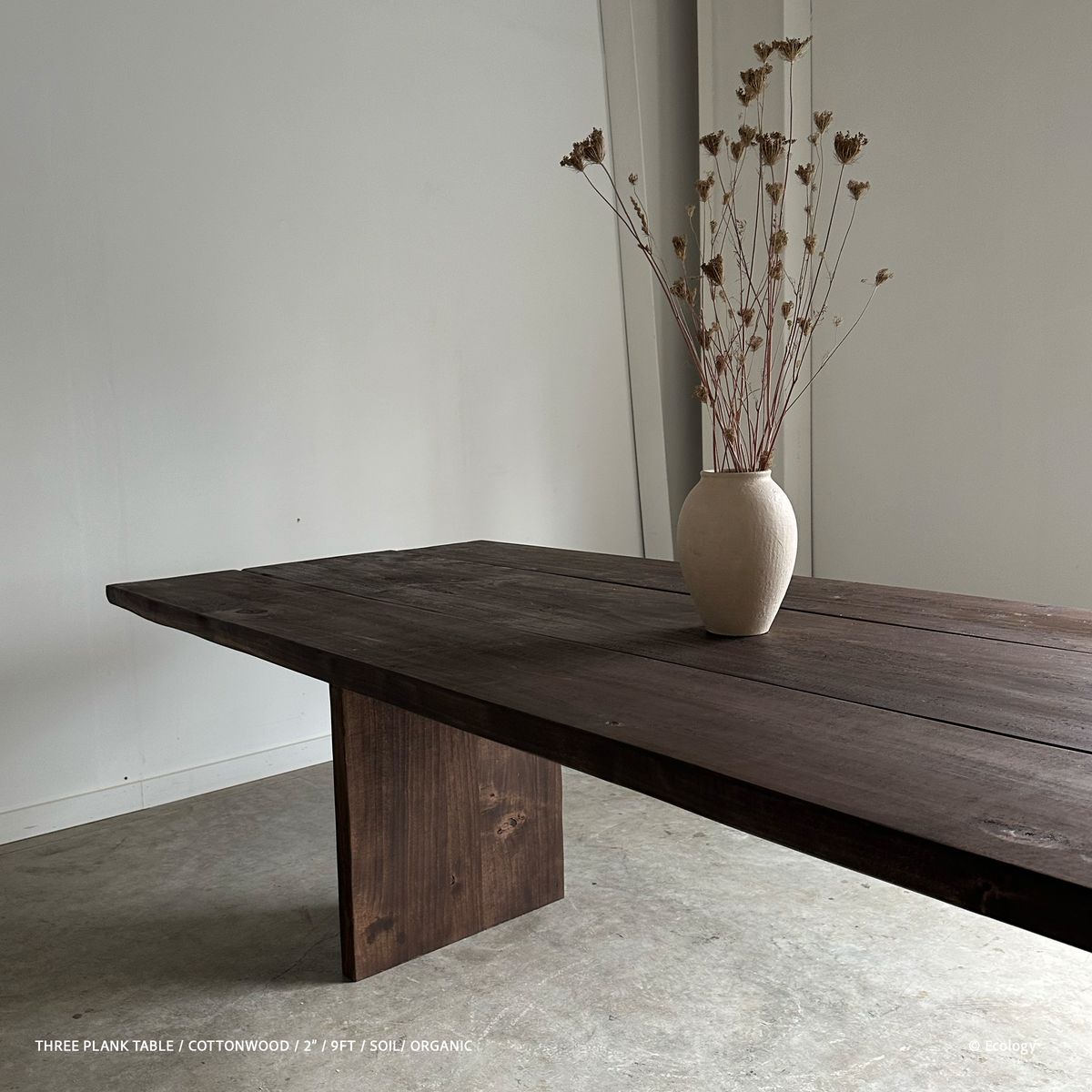 Three Plank Table – Ecology